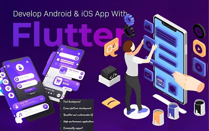 Flutter Flutterflow App Mobileapp Firebase For Android Ios Ai Chatgpt