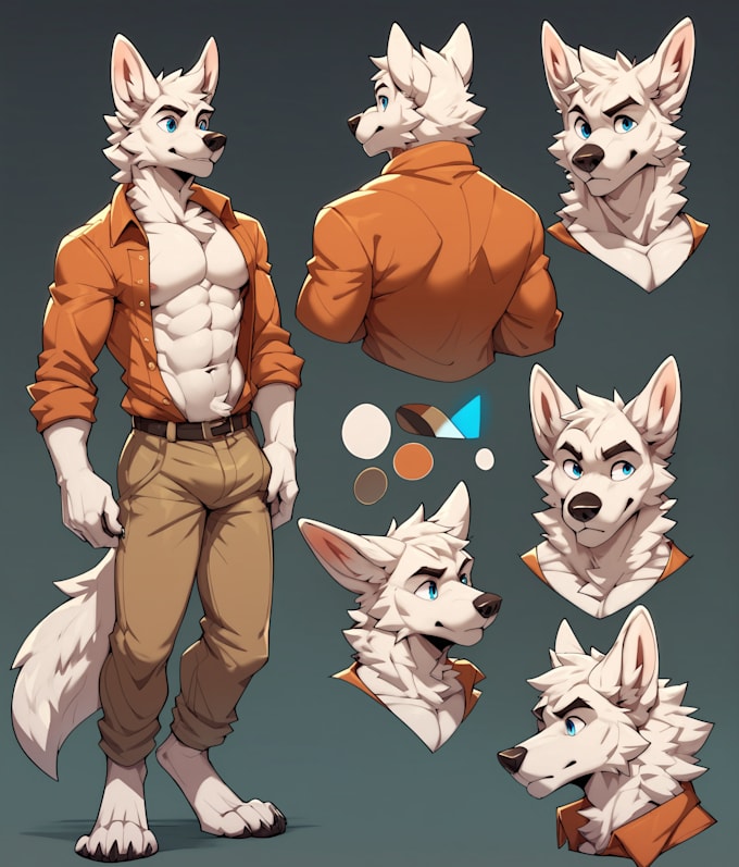 Create original character concept by Druuchi | Fiverr