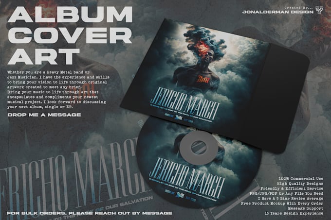 Design professional album cover art by Jonrg86 | Fiverr