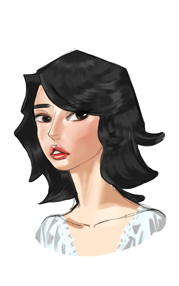 Draw custom digital illustrations by Reoncreatives | Fiverr