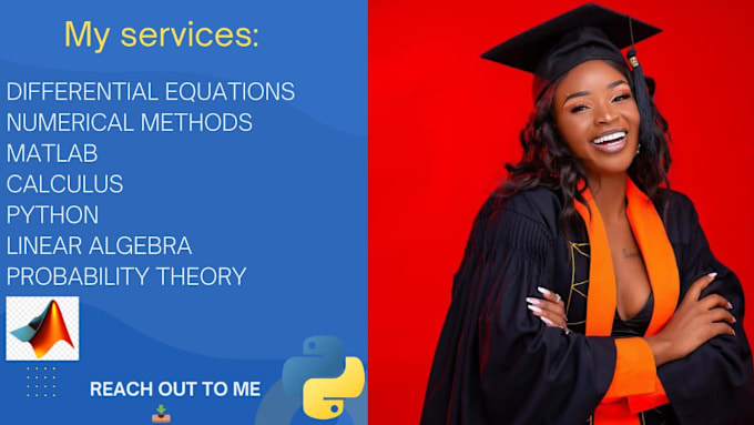Do matlab python numerical methods pde ode linear algebra and calculus ... Do matlab python numerical methods pde ode linear algebra and calculus ...