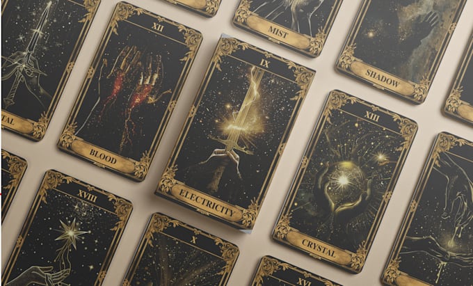 Design custom tarot cards and oracle card illustrations by Oracle ...