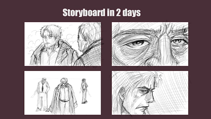 Make storyboards for your project, digital or on paper by Teomanc | Fiverr