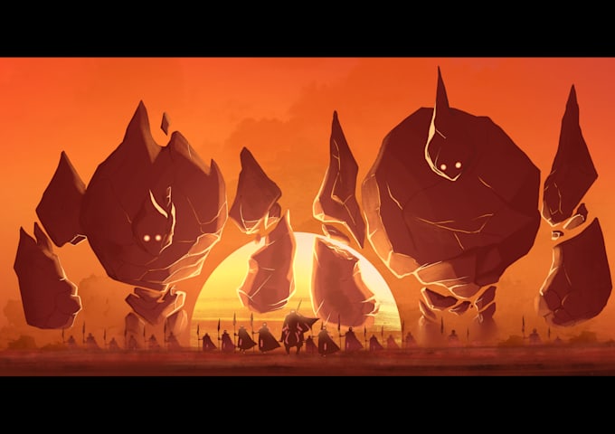 Do epic splashart and illustration for your project by Fudo_san64 | Fiverr