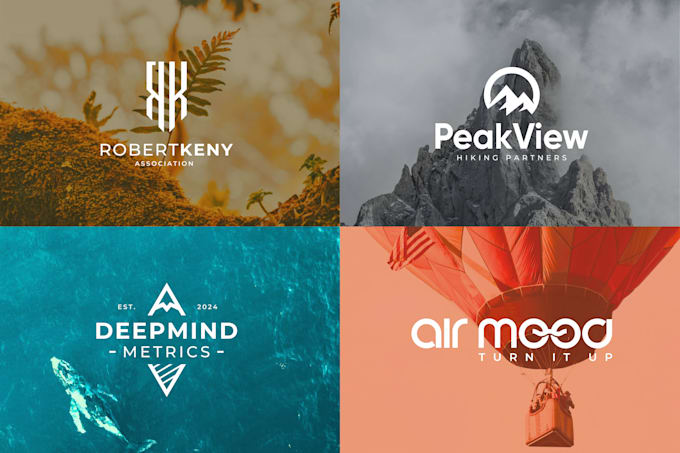 Do unique modern minimalist luxury business logo design by Enbella | Fiverr