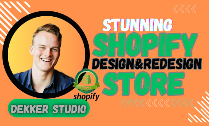 Stunning shopify store design and full setup, redesign, modern and ...