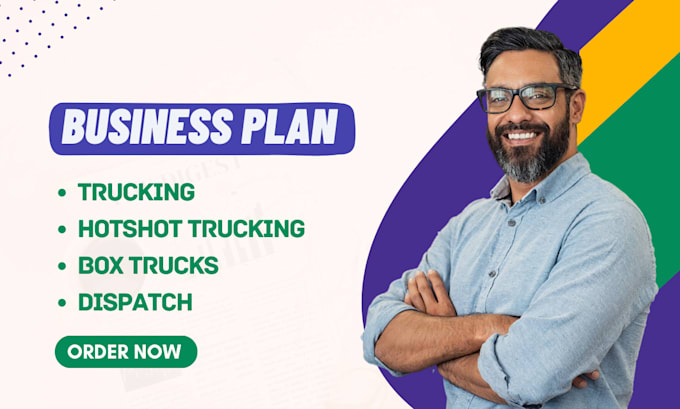 Write trucking business plan, logistics, freight, amazon dsp business ...