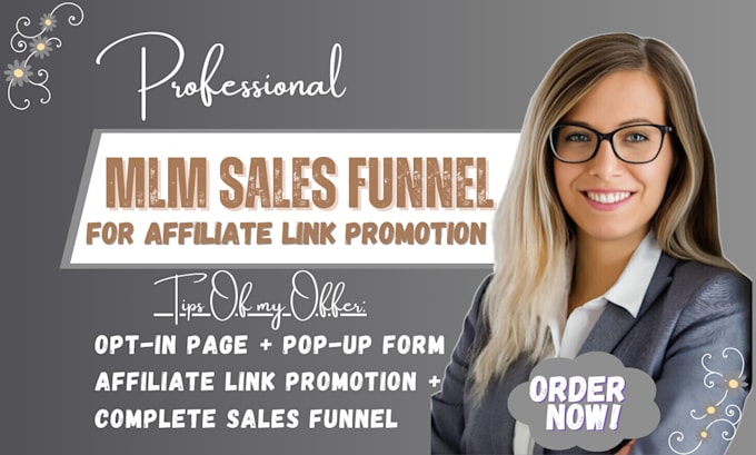 Mlm sales funnel, mlm affiliate link promotion, mlm recruitment funnel ...