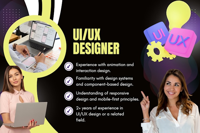 Craft stunning ui ux designs for your website by Patchai_raja | Fiverr