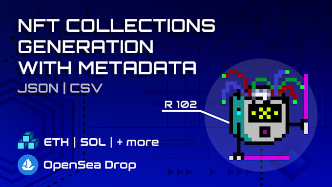 Combine nft collections with metadata, rarity, and rules by Willo89 ...