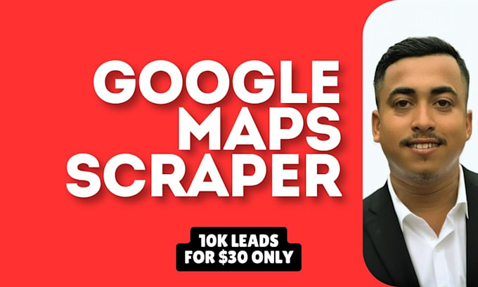Scrape google map data for lead generation, b2b data extraction by Foysal123 | Fiverr