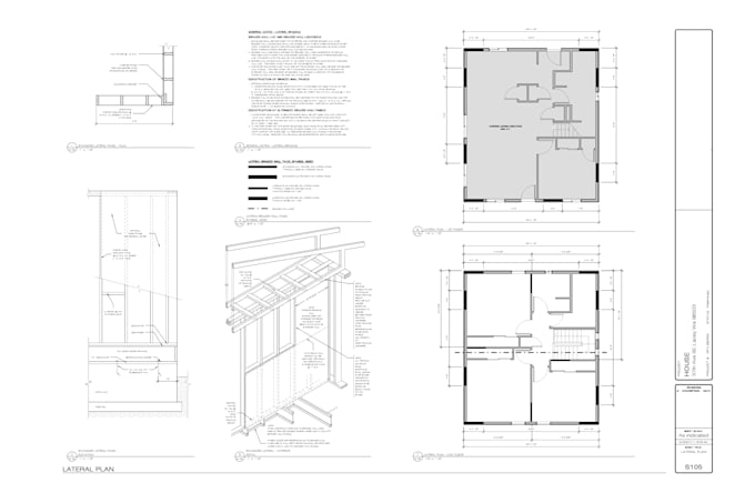 Do architectural drawings mep adu floor plan landscape autocad hvac ...