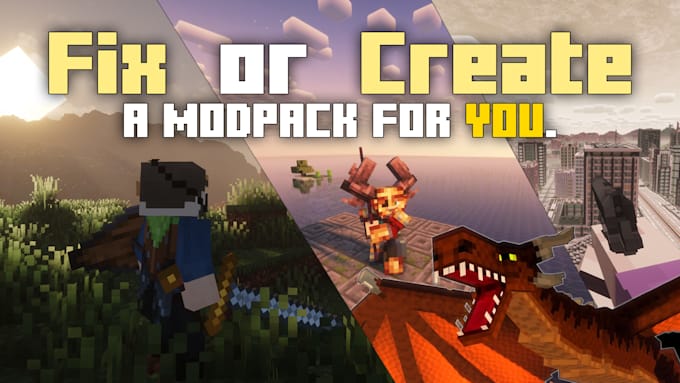 Fix or create a modpack for you by Drawned_ | Fiverr