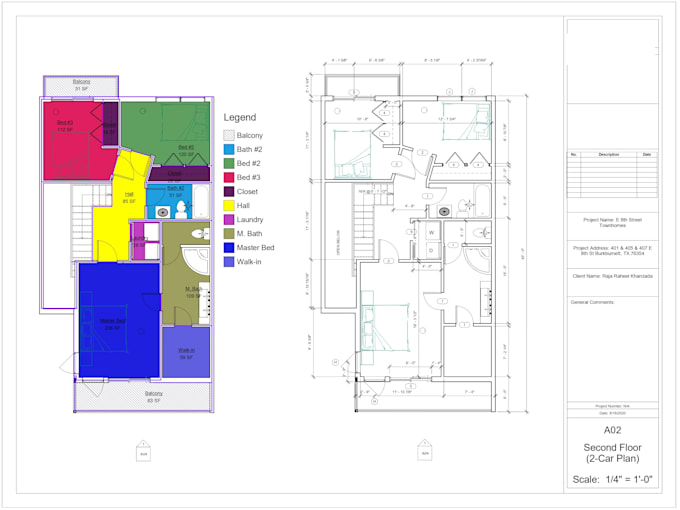 Draft your architectcural 2d floor plan, hvac mep and adu plans by ...