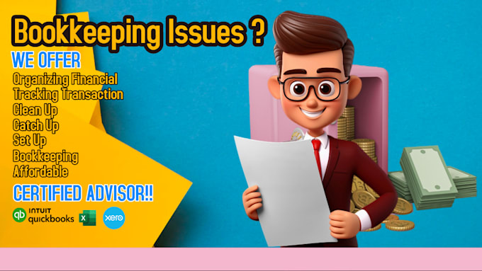 Provide freelance bookkeeping accounts payable and receivable by ...