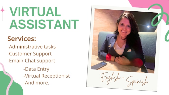 Be your professional virtual assistant by Marceim | Fiverr