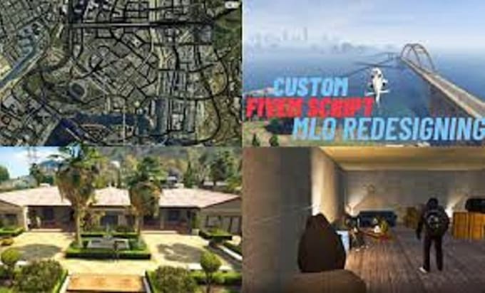 Make custom fivem script, map, gta, qbcore, ped, fivem dev, mlo ...