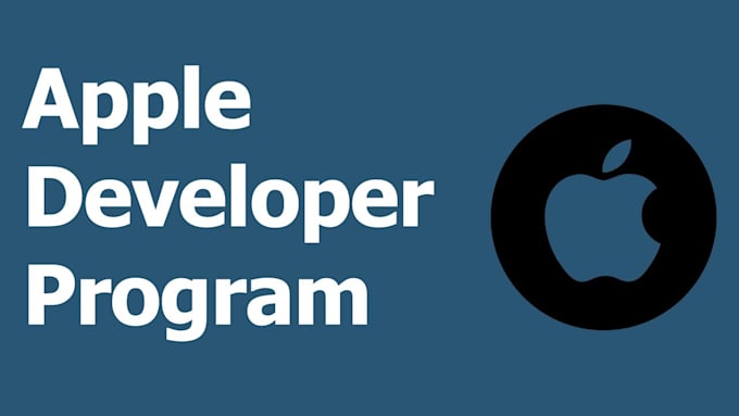 Create verified apple developer account for you by Engr_wasim1 | Fiverr