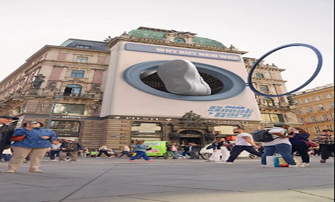 Do 3d cgi animation, 3d ooh billboard animation, 3d anamorphic ...