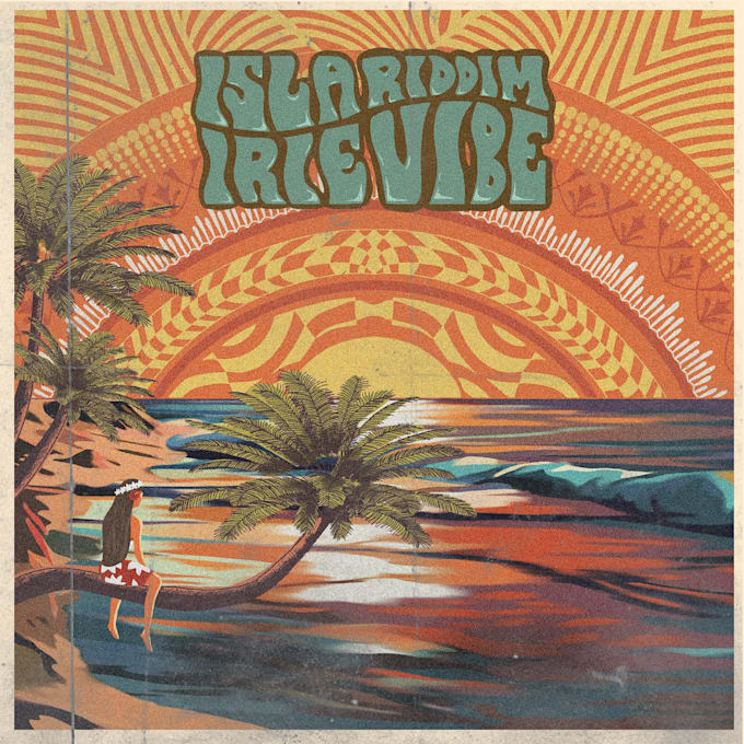 Draw album cover art , reggae music genre by Marielmariel382 | Fiverr