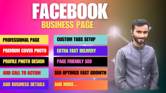 Do facebook page create and setup, fan page , social media accounts by ...