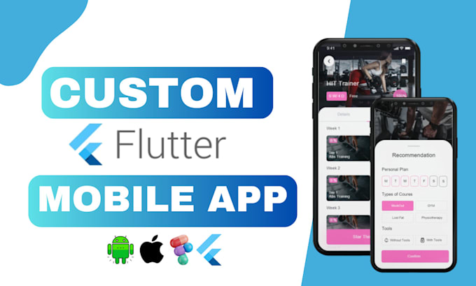 Do custom flutter mobile app, flutter api, flutter frontend by Defordev ...