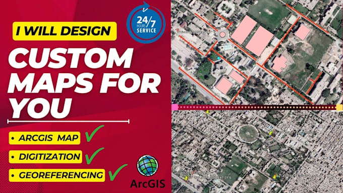 Make digitization and georeferencing of scanned maps by Gis_studio30 ...