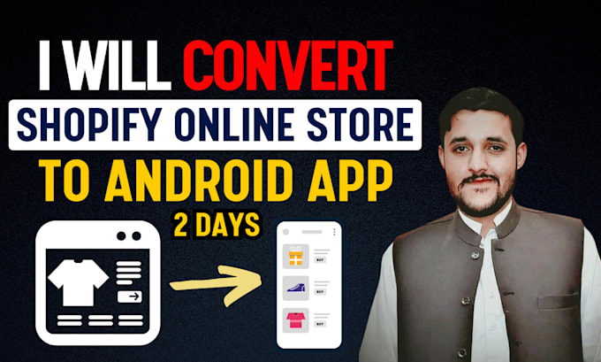 Convert Shopify Store To Android And Ios App In Flutter By Bilal Mukhtiar Fiverr