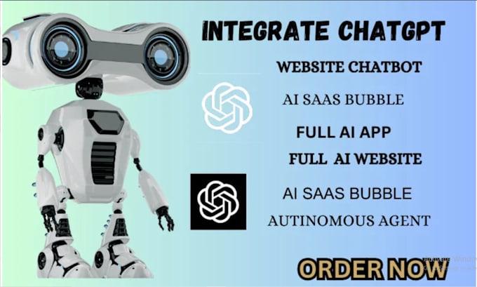 Develop calling ai software ml dl ai app ghl chatgpt ai webapp ai cold ...