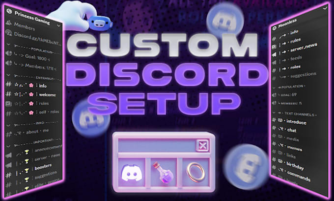 Create best discord server for you by Ofcrishav | Fiverr