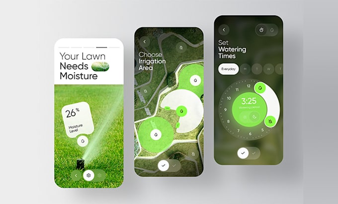 A lawn care app, lawn service app, lawn mowing app by Alex_8117 | Fiverr