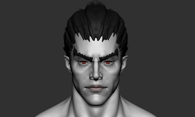 Sculpt 3d head bust, realistic face, 3d printing, 3d bust model for 3d ...