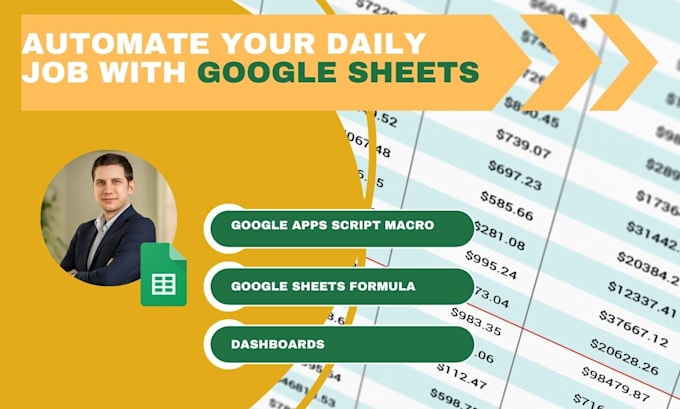 Create exclusive google sheets formulas and apps script by Ulucc_ksk | Fiverr