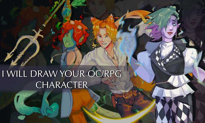 Draw your dungeons and dragons dnd or rpg characters by Coelhoalph | Fiverr