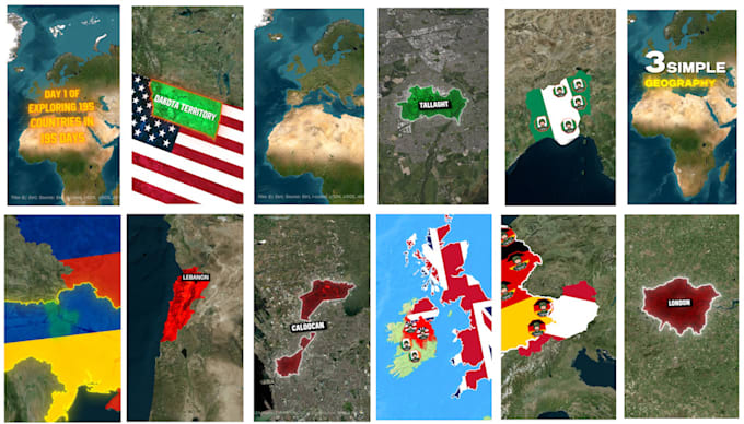 Create a professional cinematic map animation by Zenyshakeel555 | Fiverr