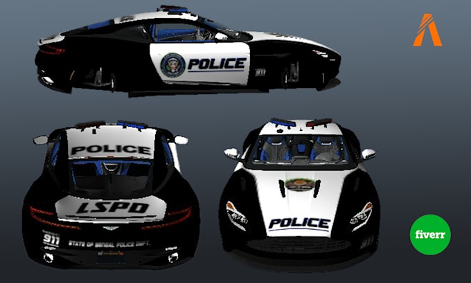 Design custom livery of any cars of fivem by Anjondatta4 | Fiverr