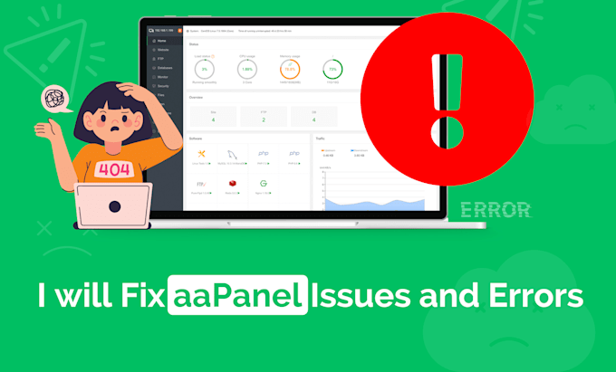 Fix aapanel all types of issues and errors by Dev_ahmad33 | Fiverr
