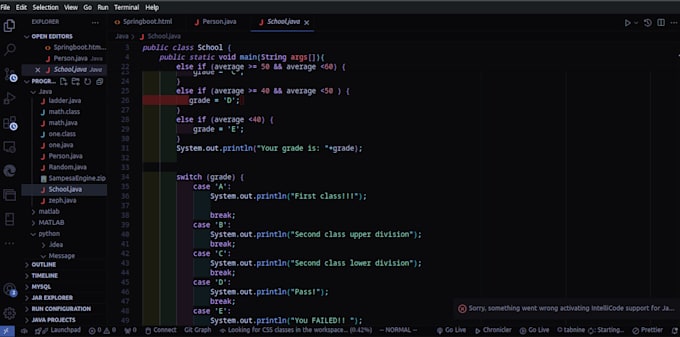 Build softwares in java by Cptzeph | Fiverr