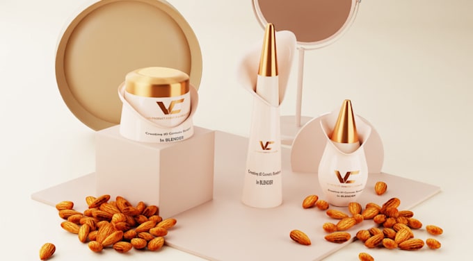 Cosmetics animation 3d cosmetic animation product animation water ...