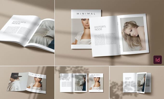 Design and edit ebooks magazines and catalogs with adobe indesign by Creativepsguru | Fiverr