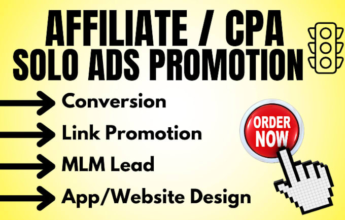 Do 250k solo ads promotion mlm lead boost affiliate link promotion ...