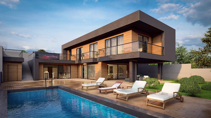 Create archicad 3d model and realistic architectural renders by Tamar ...