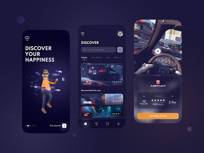 Custom Vr App Unity3d Games Webgl Oculus Ar And Vr Game By Khalidaxel Fiverr