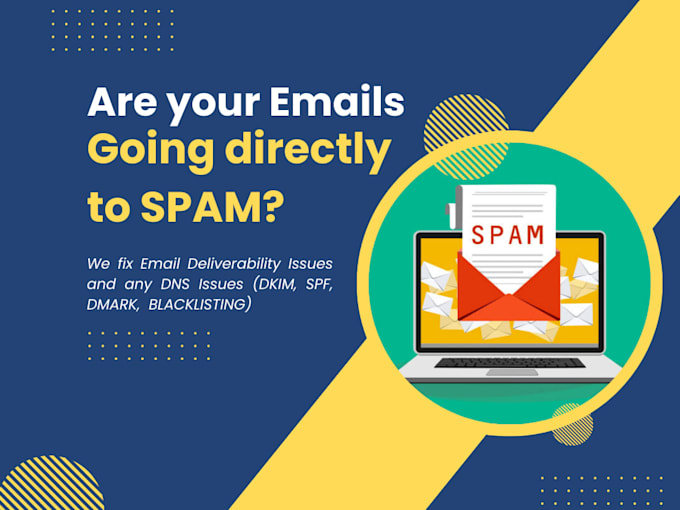 Fix email deliverability spf, dkim, dmarc, mta sts, mx by Iamabhishek06 ...