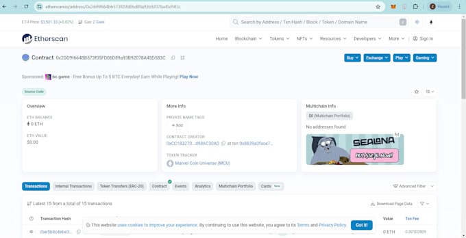 Build secure erc20 token smart contract in solidity ethereum by Blockchains_dev | Fiverr