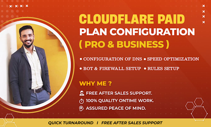 Setup cloudflare pro and business paid accounts speed dns mx by Creamdigi | Fiverr