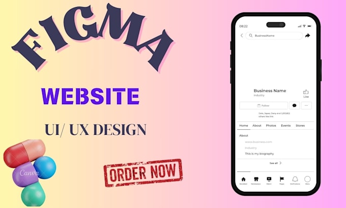 Create user interfaces , landing pages using figma by Himanshikash369 ...