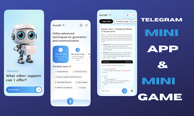 Build a responsive telegram mini crypto game telegram mini app ton ...