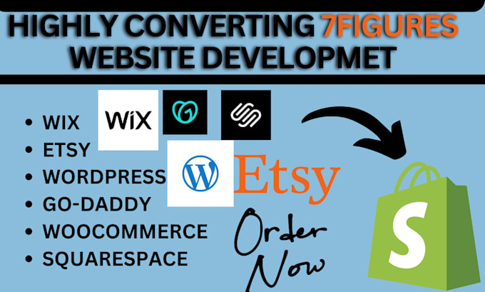 Build a 7figure highly converting shopify store design and redesign by Sam_dann001 | Fiverr