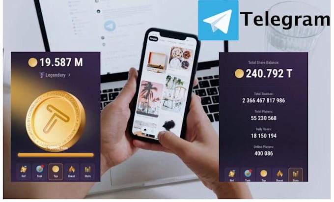 Do crypto wallet tap swap notcoin hamster combat telegram bot by Williamschaser | Fiverr